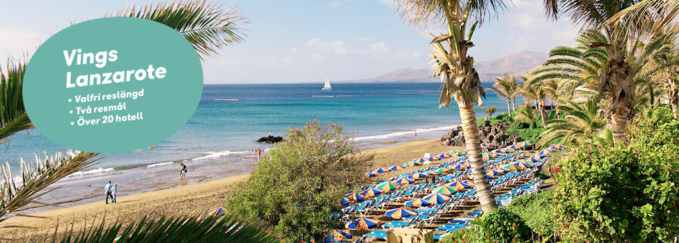 Resor till Lanzarote (Kanarieöarna) - Ving