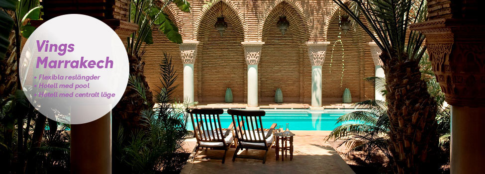Resor till Marrakech med flyg och hotell - Ving
